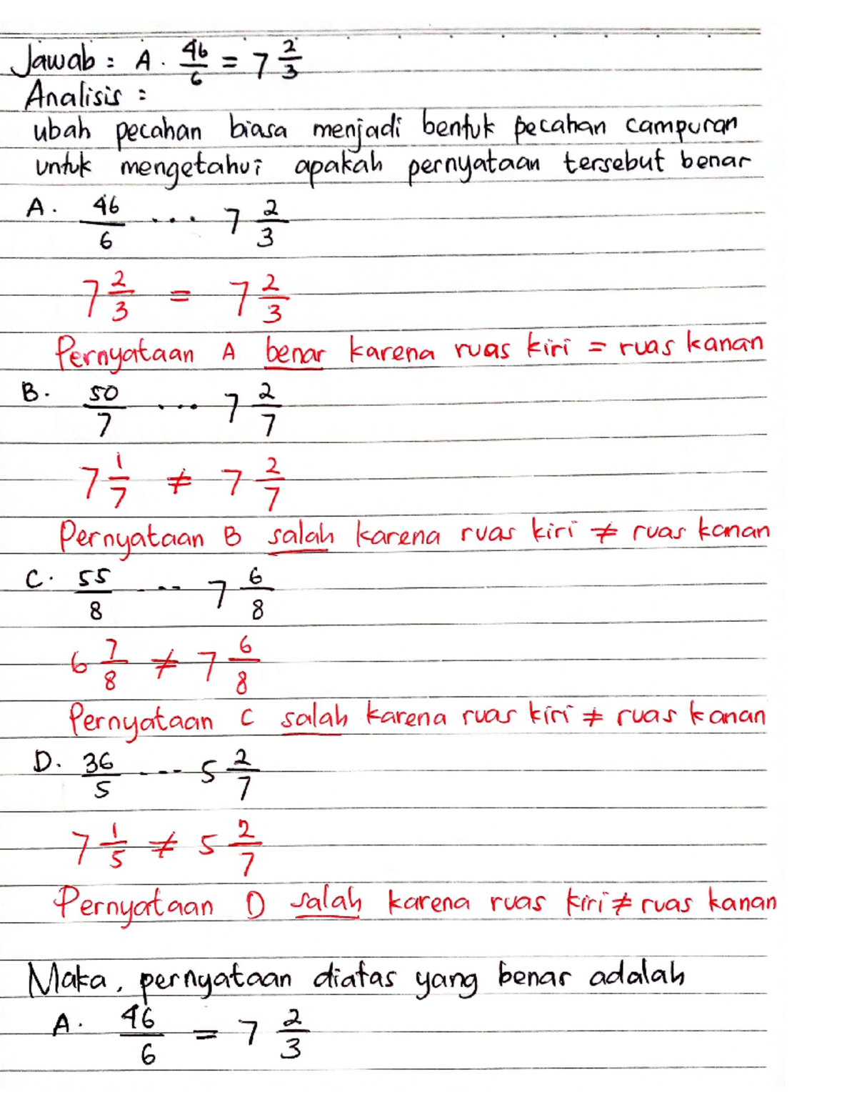 Matematika Dasar(57) - latihan soal - Matematika Dasar - Studocu
