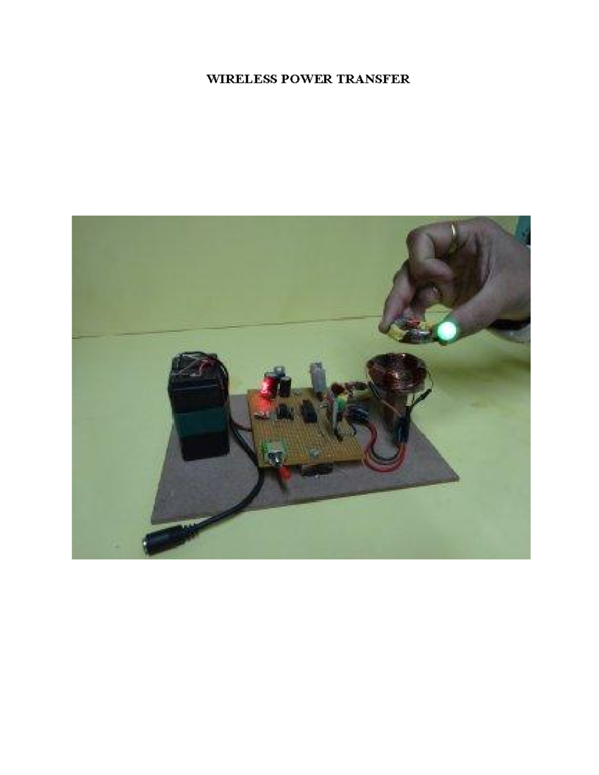 Wirless-power-transmission - WIRELESS POWER TRANSFER INDEX Abstract ...