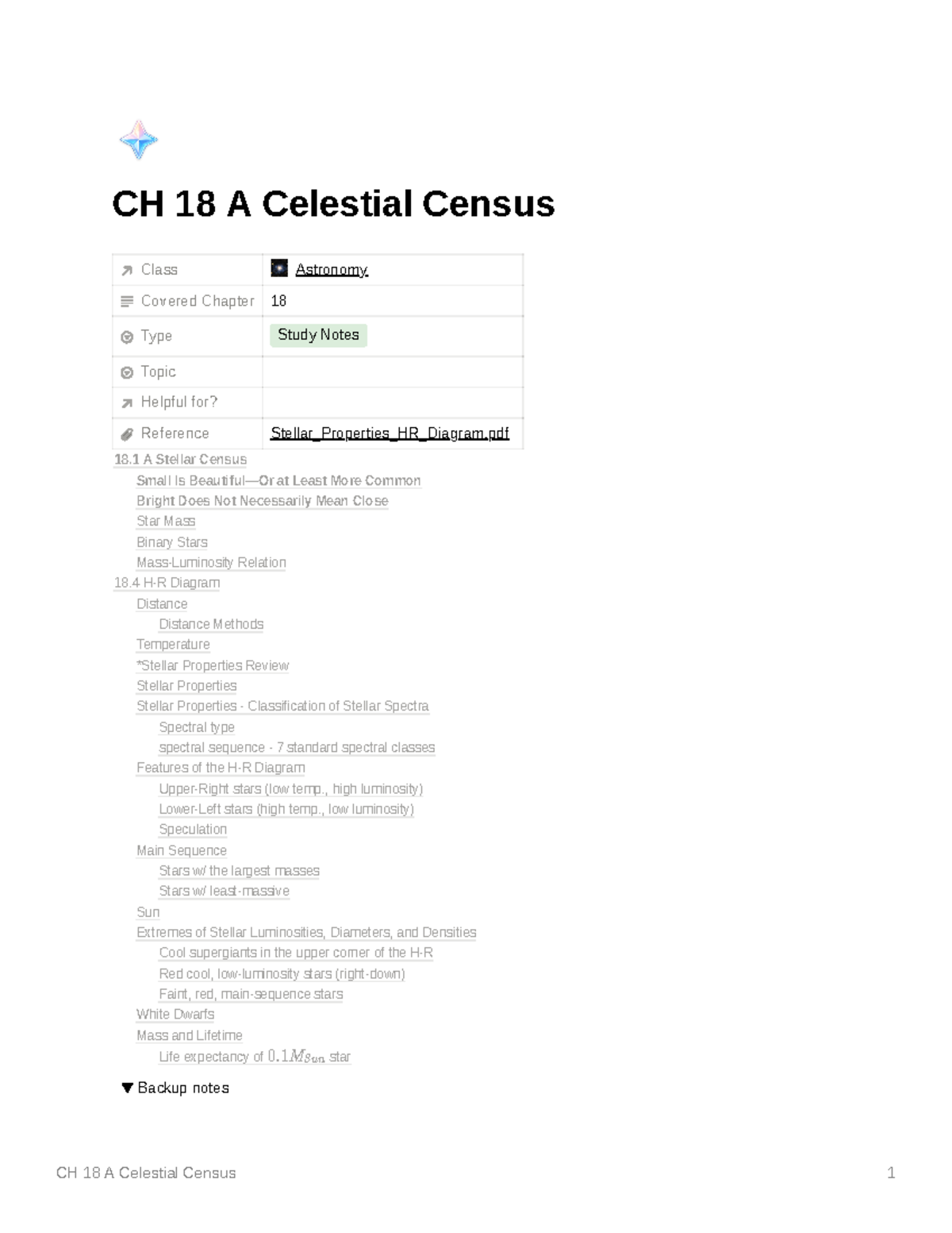 CH 18 A Celestial Census - CH 18 A Celestial Census Class Astronomy ...