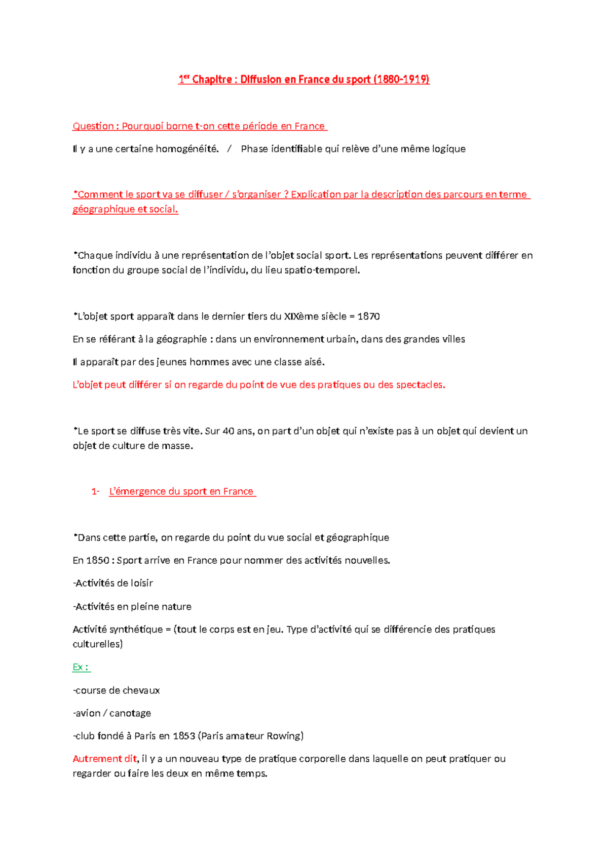 1er Chapitre - CM de Mme Orthous. - 1 er Chapitre : Diffusion en France ...