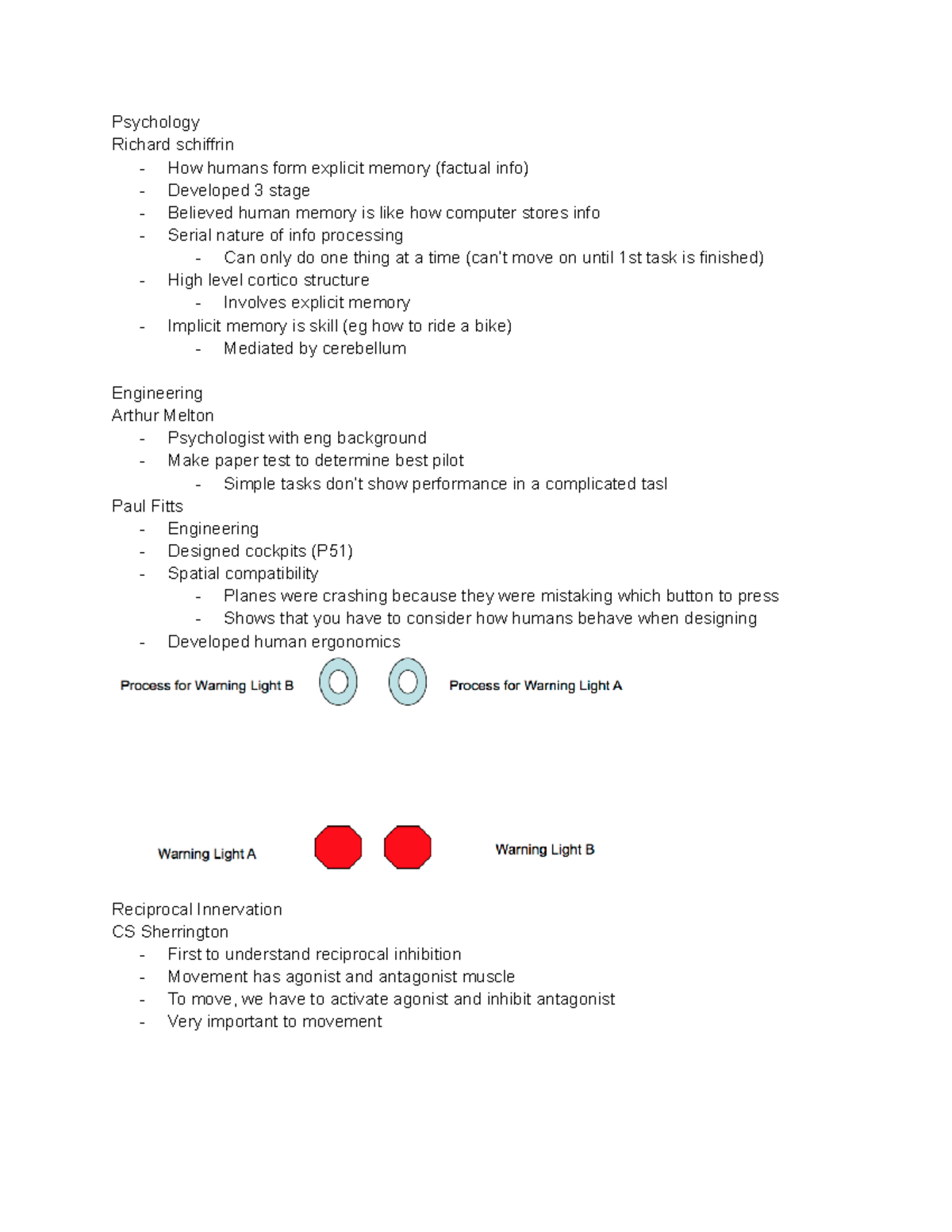 Lec 3 - Lecture notes - Psychology Richard schiffrin - How humans form ...