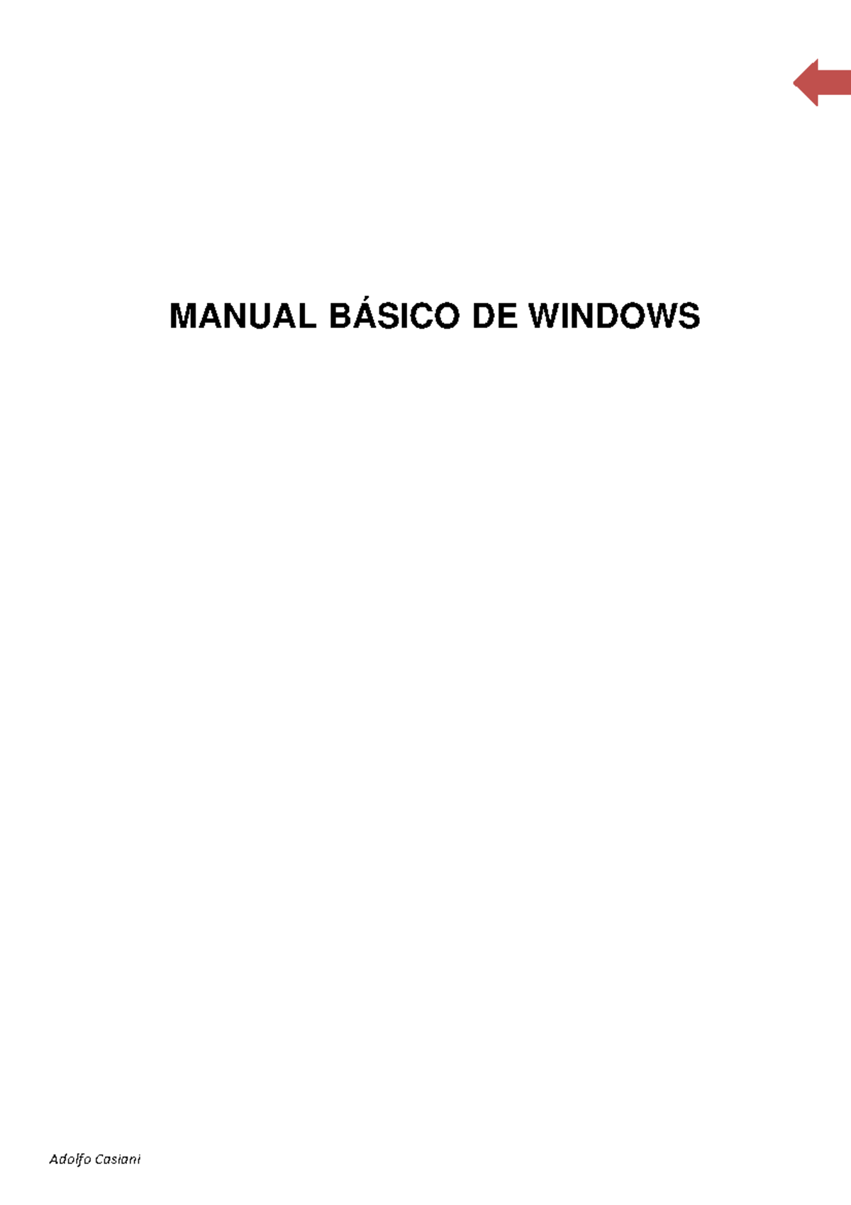 Manual-basico-windows - MANUAL BÁSICO DE WINDOWS INTRODUCCIÓN Windows ...