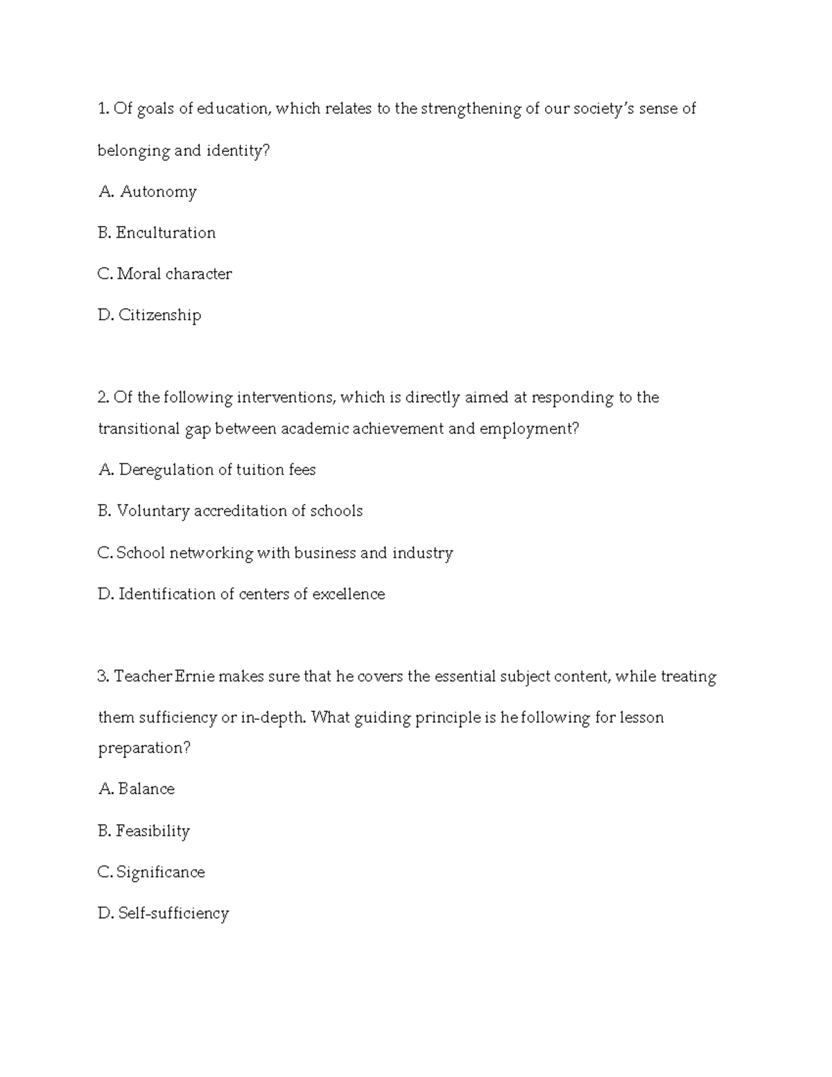 Psted 6 - Principles and Strategies of Teaching: Reviewer for Licensure ...