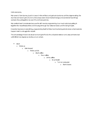 Vector Sorting Reflection - Tyler Barnes CS 300 Southern New Hampshire University 18 Jan 2024 ...