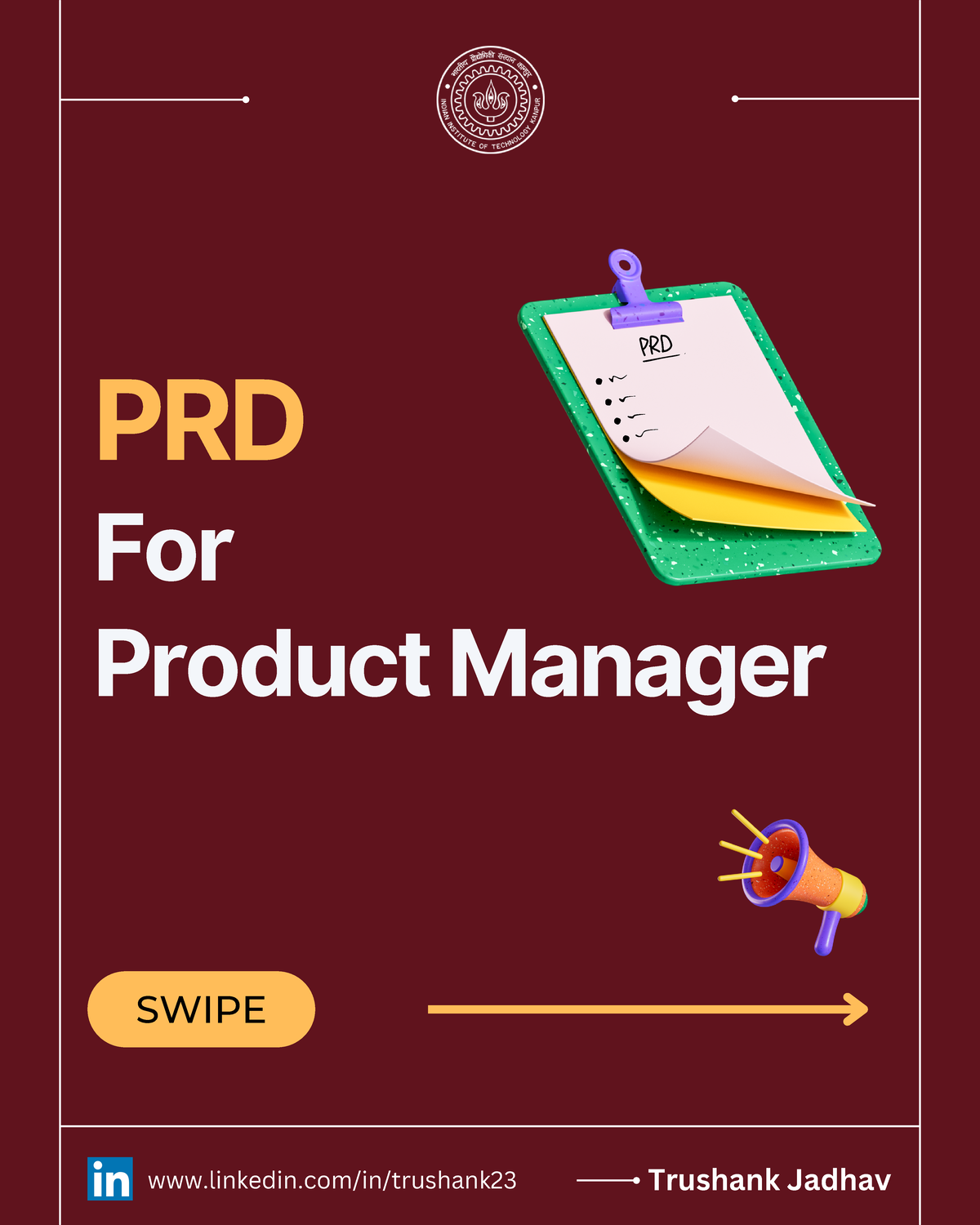 PRD For Aspiring Product Managers - ####### SWIPE PRD For Product ...