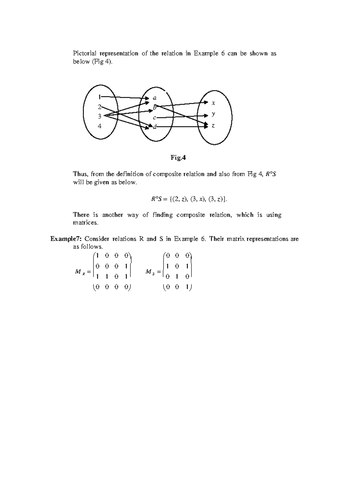 Discrete Mathematics Lecturer Notes PDF-15 - Pictorial representation ...