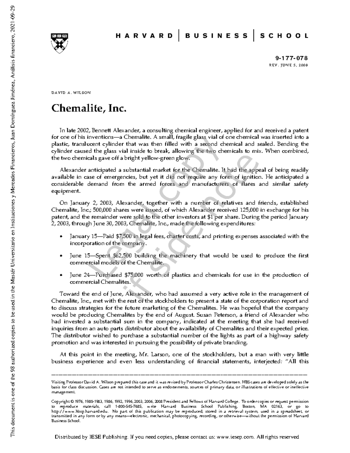 S05 Chemalite - apuntes - 9 - 1 7 7 - 0 7 8 R E V : J U N E 5 , 2 0 0 8 ...