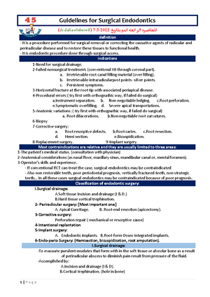 11- Combined Endo-perio lesions - 1 | P a g e Endodontic and ...