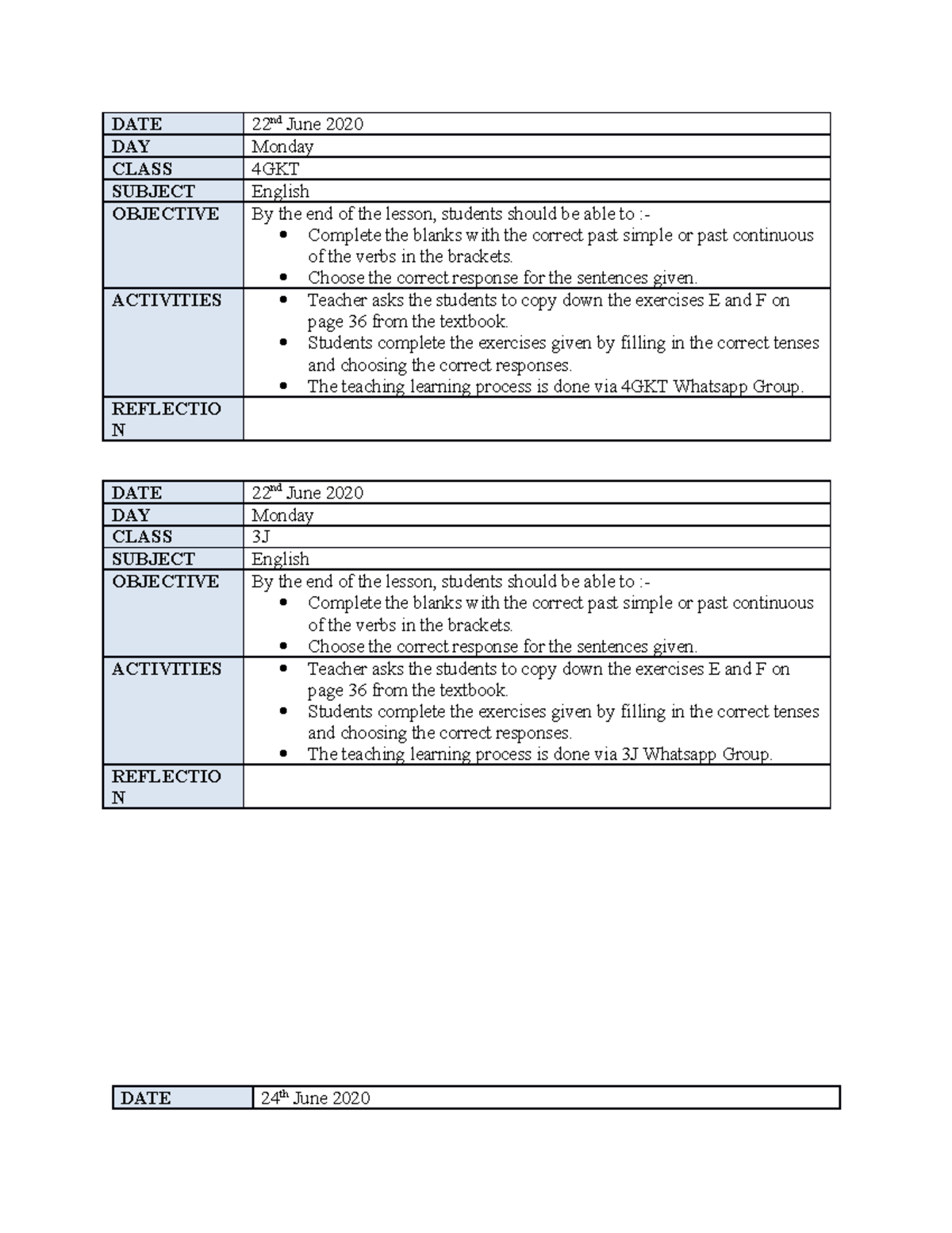 Week 23Week 16 lesson plan 2020 and 2021Week 16 lesson plan 2020 and ...