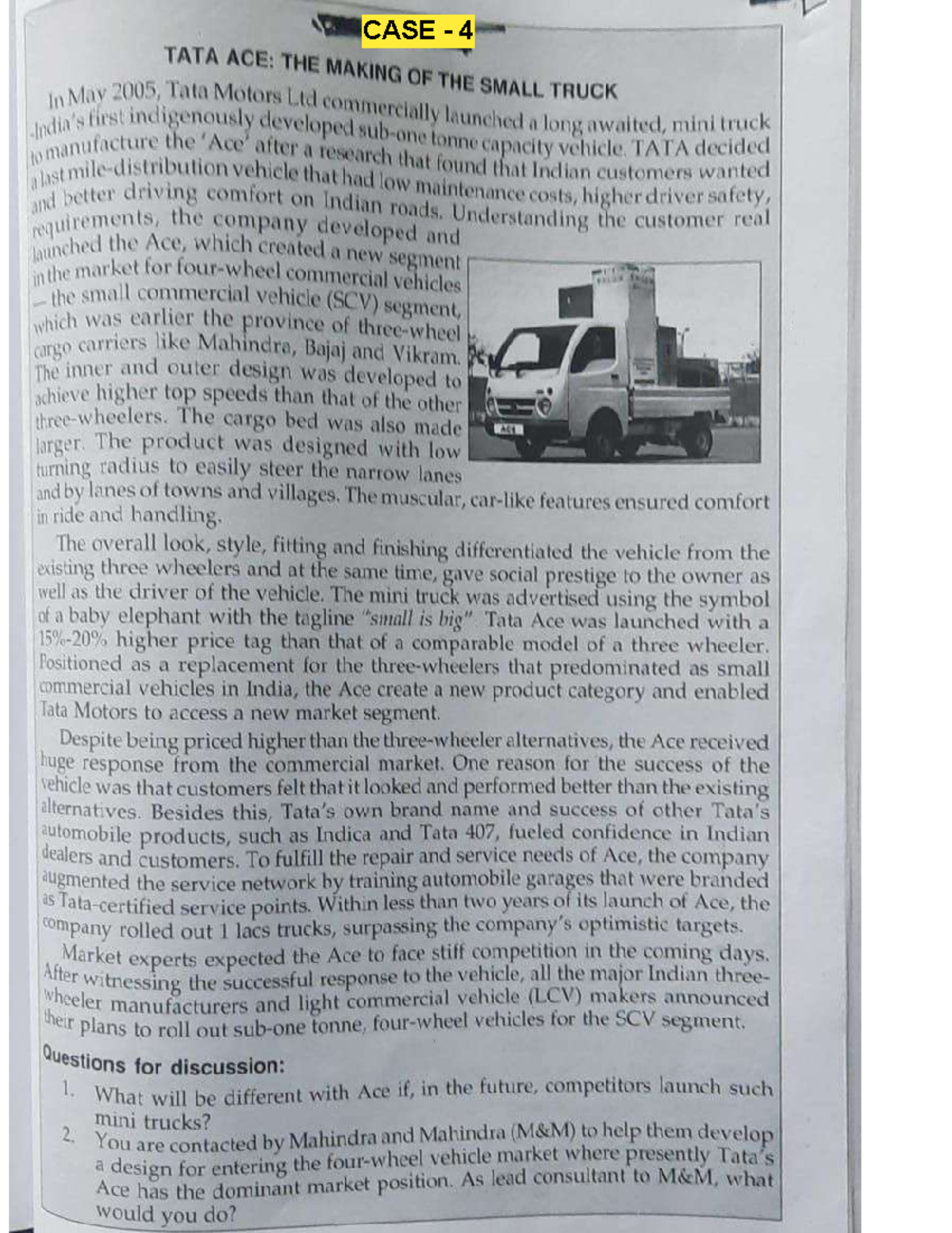 CASE - Retail Management - Mba-hrd - CASE - - Studocu