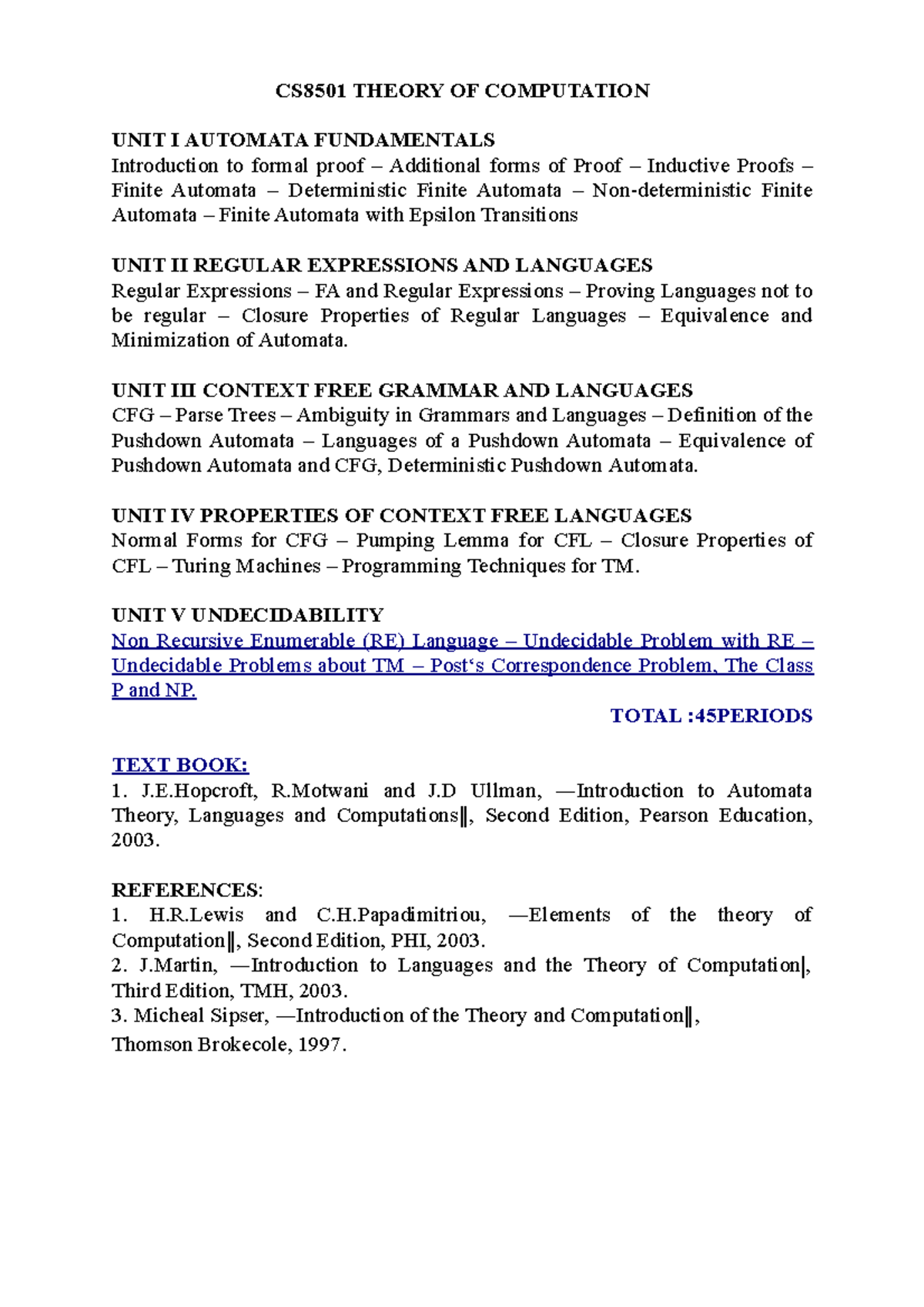 CS8501 - Theory OF Computation- By Learn Engineering - CS8501 THEORY OF ...