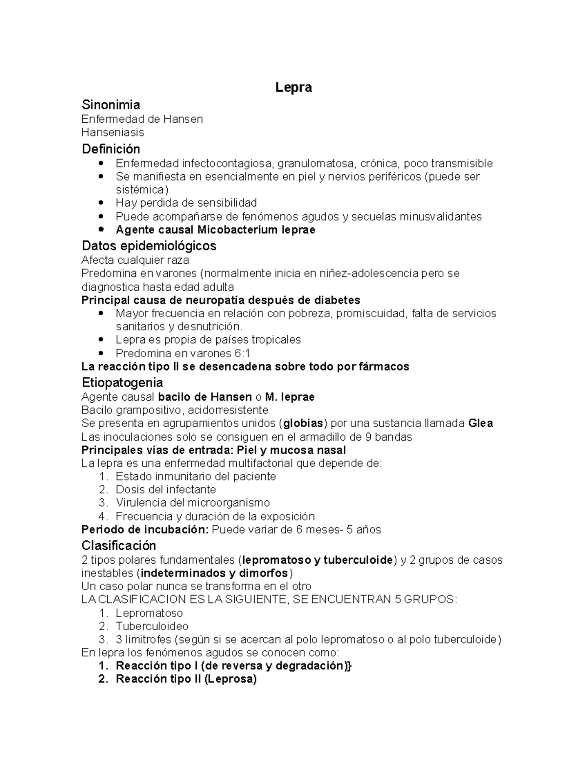 Lepra dermatologia - Lepra Sinonimia Enfermedad de Hansen Hanseniasis ...