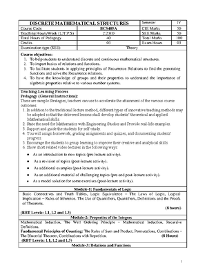 BCS405B - Model qn paper - Model Question Paper - I with effect from ...