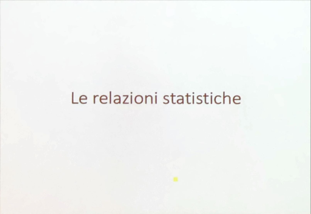 Lezione 27-10-23 - Statistica - Esame di stato per biologi - Studocu