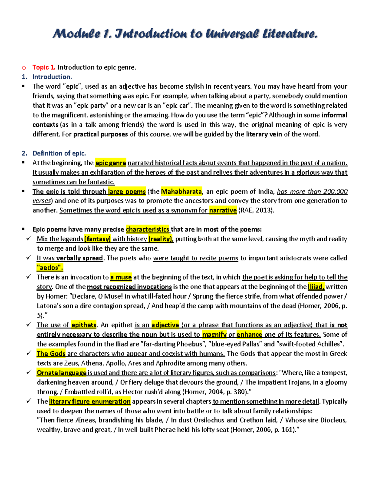 Guía great universal writers - Module 1. Introduction to Universal ...