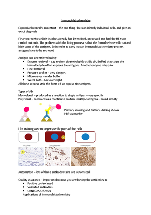 Cellular Pathology Practice Exam - School of Life and Health Sciences ...