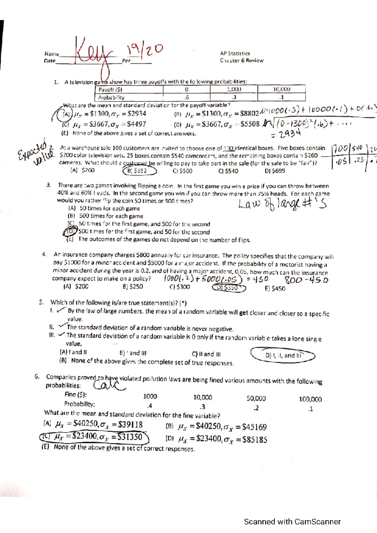 Review KEY - Studocu