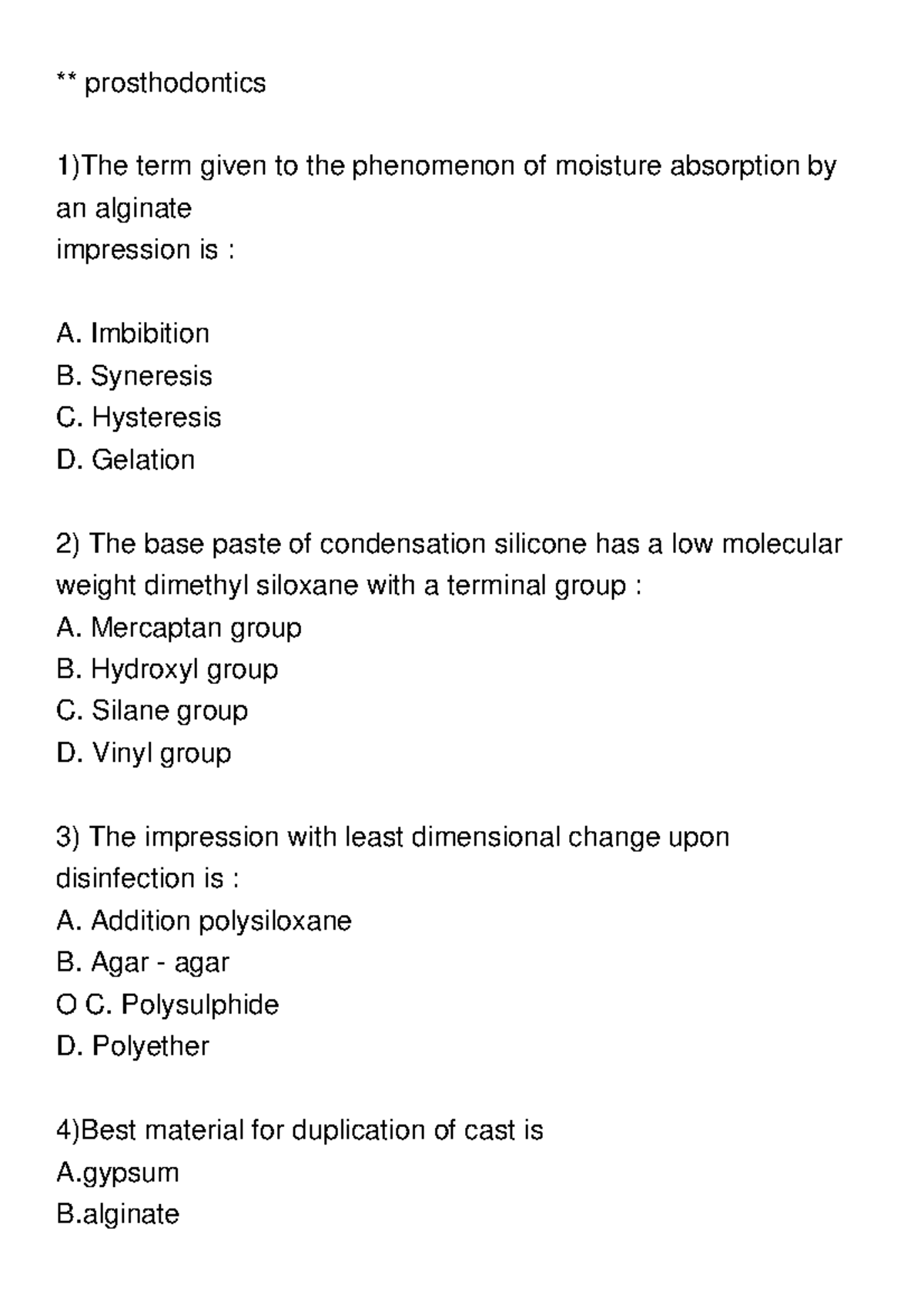 Terminal Vinyl Group