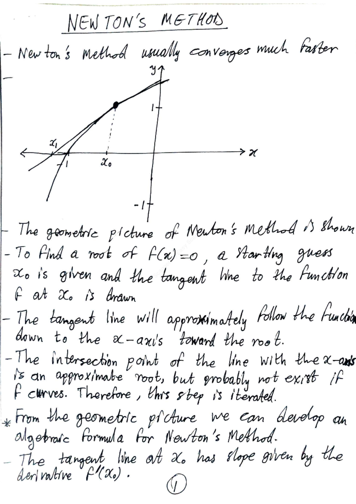 Newton'S Raphson Method 2 - SAPM011 - Studocu