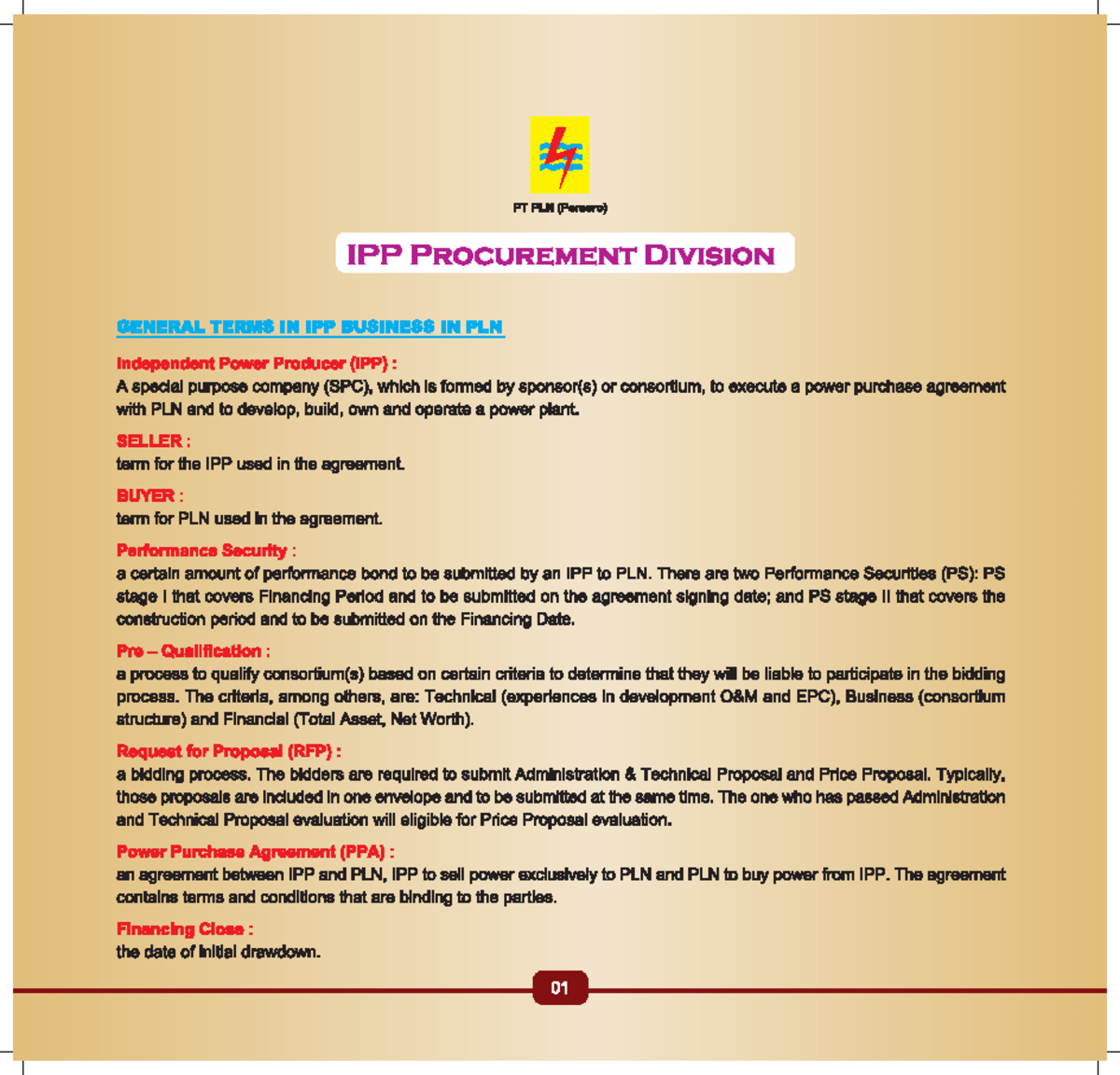 Buku-IPP PLN - Independent power producer - PT PLN (Persero) IPP ...