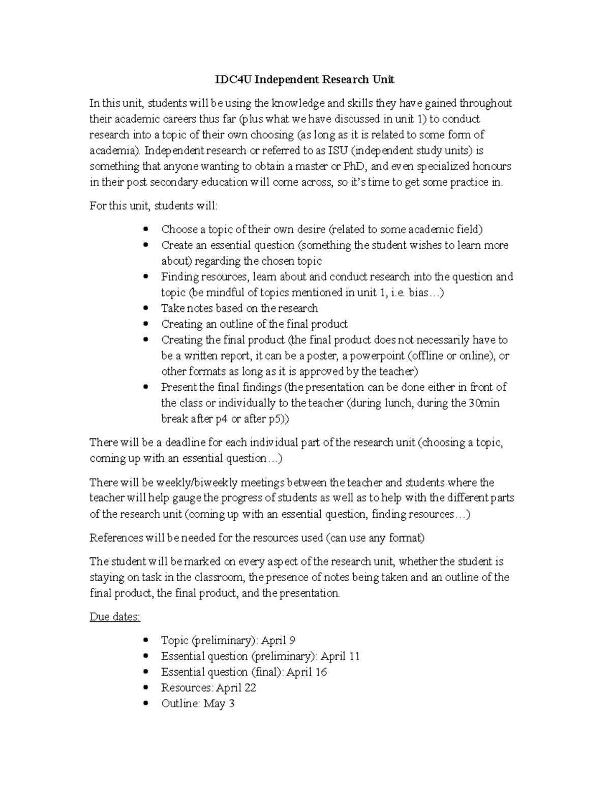 1. IDC4U Independent Research Unit - IDC4U Independent Research Unit In ...