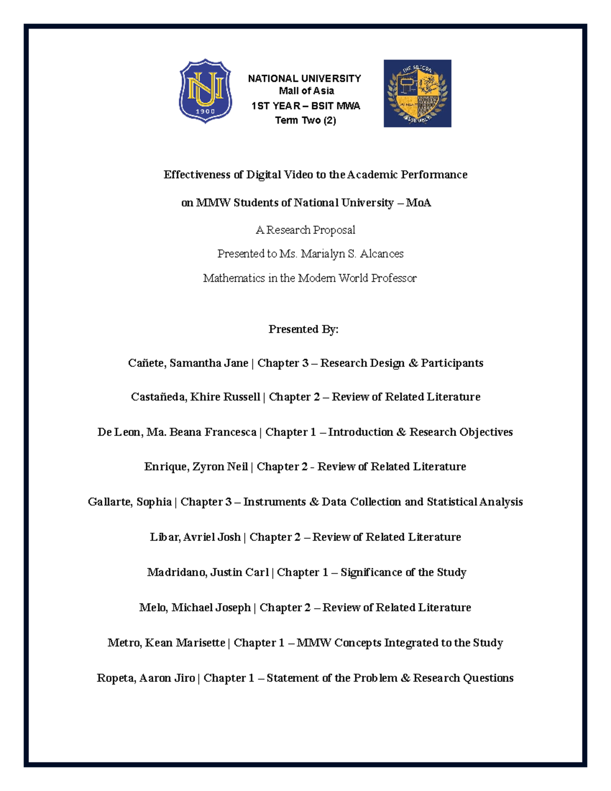 Manuscript - Studocu