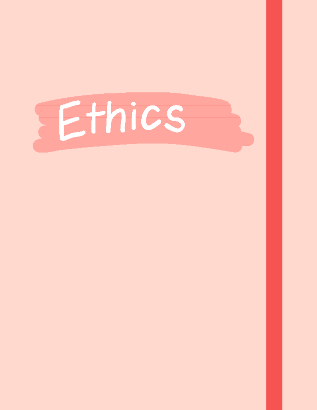 Ethics - Hand notes - Study Guide for Mid-Term Exam (Week 1-4) Based on ...