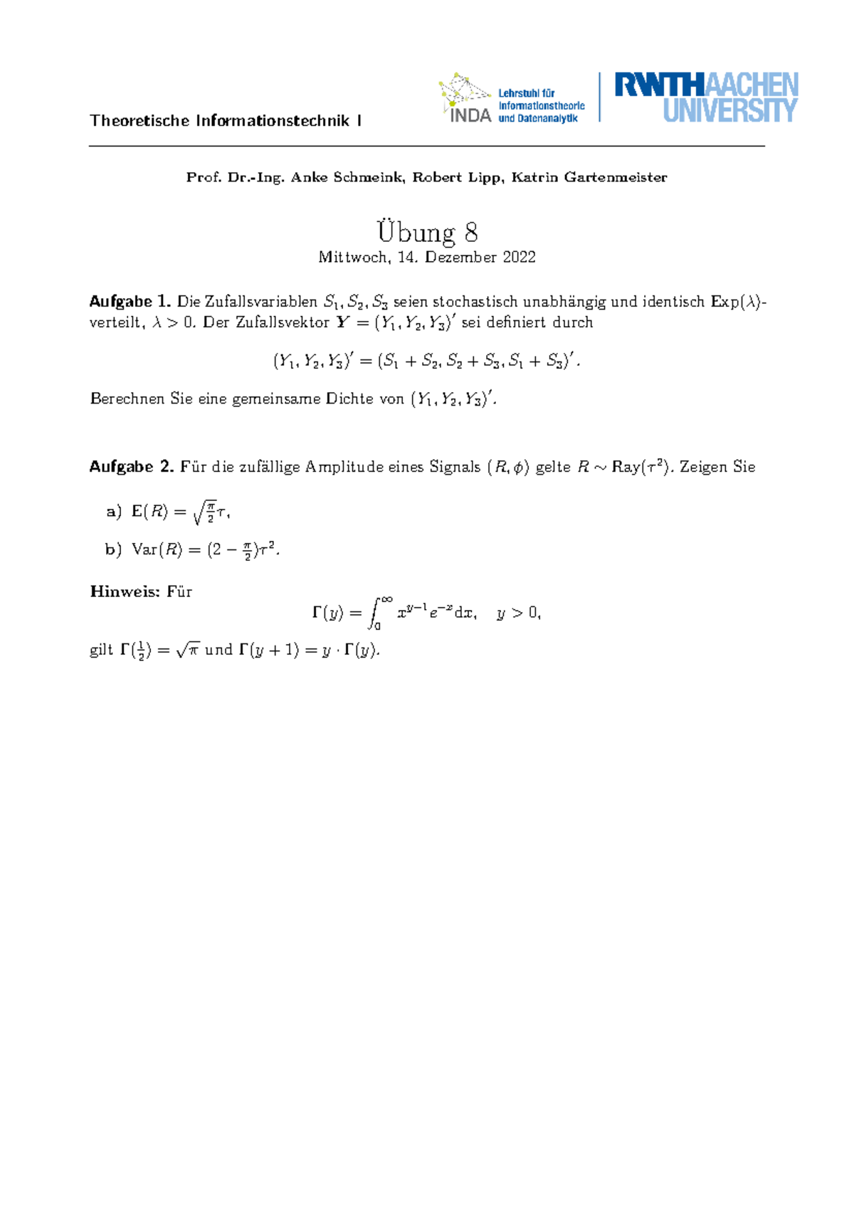 Uebung 08 - PCE lab 02 interrupts - Theoretische Informationstechnik I ...