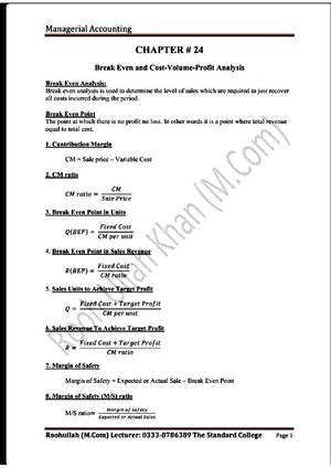 Ch 1 The Environment and Conceptual Framework of Financial Reporting - Intermediate Accounting ...