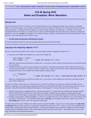 Cheat sheet - ics 46 - Studocu
