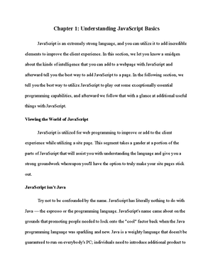 Chapter 1- Java Script can do this - JavaScript can do this! JavaScript ...