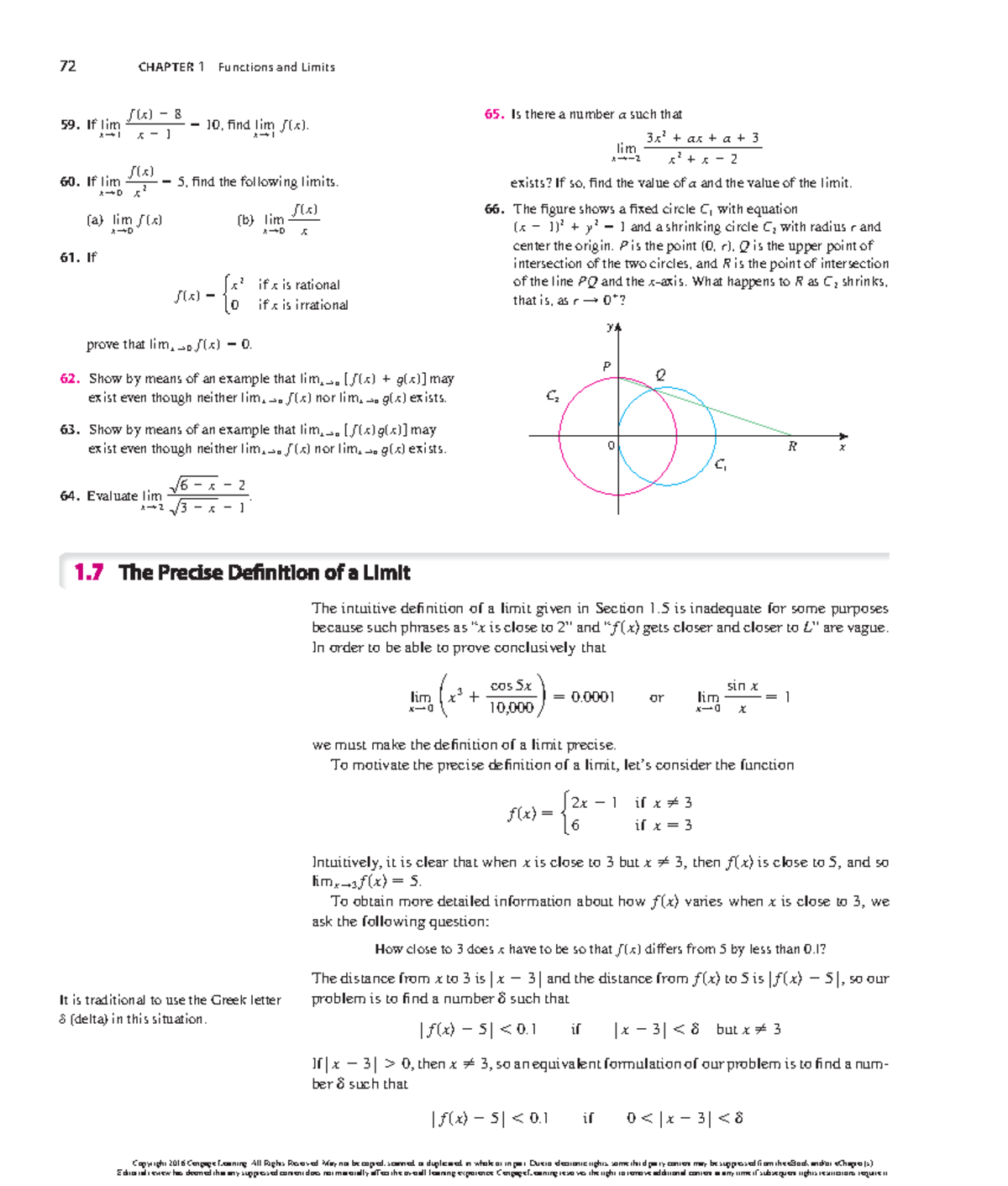 UN Math ch1-7 - math work - 72 CHAPTER 1 Functions and Limits 65. Is ...