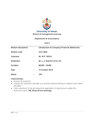 Group statements Tutorials Partially owned subsidiary 2021 - Group ...