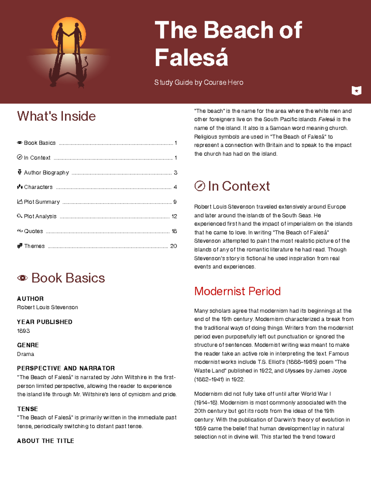 The Beach of Falesa - Some notes and slides - The Beach of Falesá ...