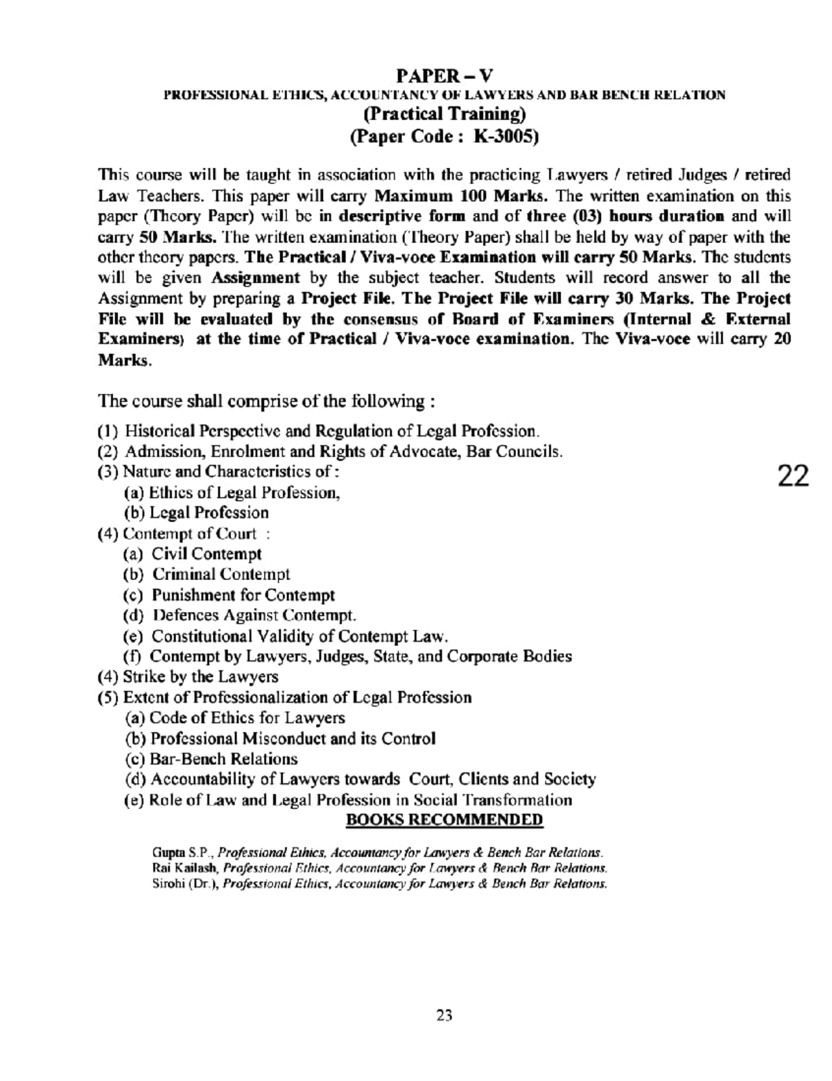 3rd semester syllabus - PAPER-V PROFESSIONAL ETHICs, ACCOUNTANCY OF ...