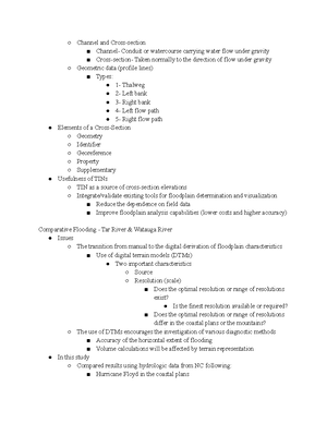 Water Resources Midterm Quiz Study Guide 2 pt. 1 - GHY 4816 GISCIENCE ...