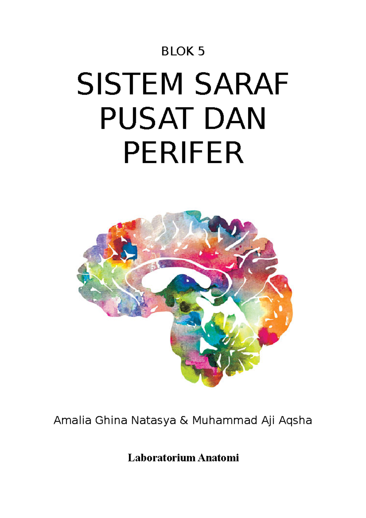 Modul Buku Saku Anatomi Sistem Saraf Pusat dan Tepi - BLOK 5 SISTEM ...