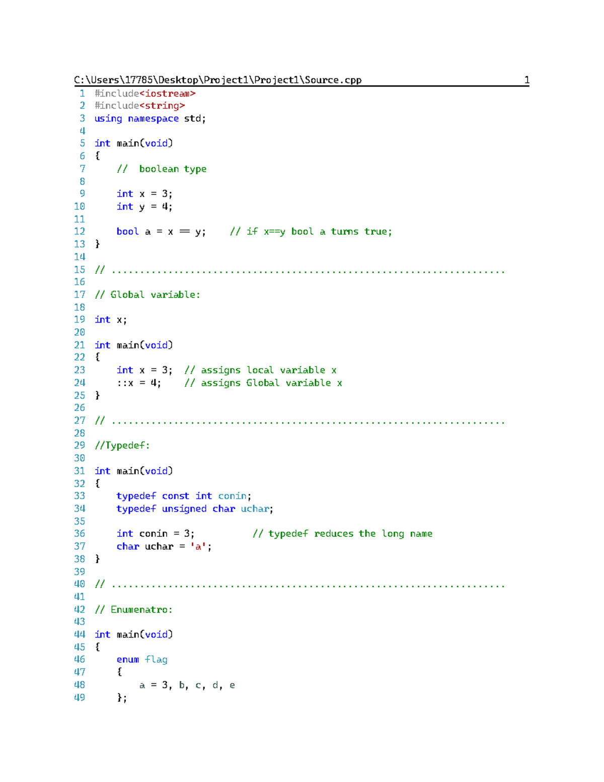 Chap - grgrtgtr - C:\Users\17785\Desktop\Project1\Project1\Source 1 1 2 3 4 5 6 7 8 9 10 11 12 ...