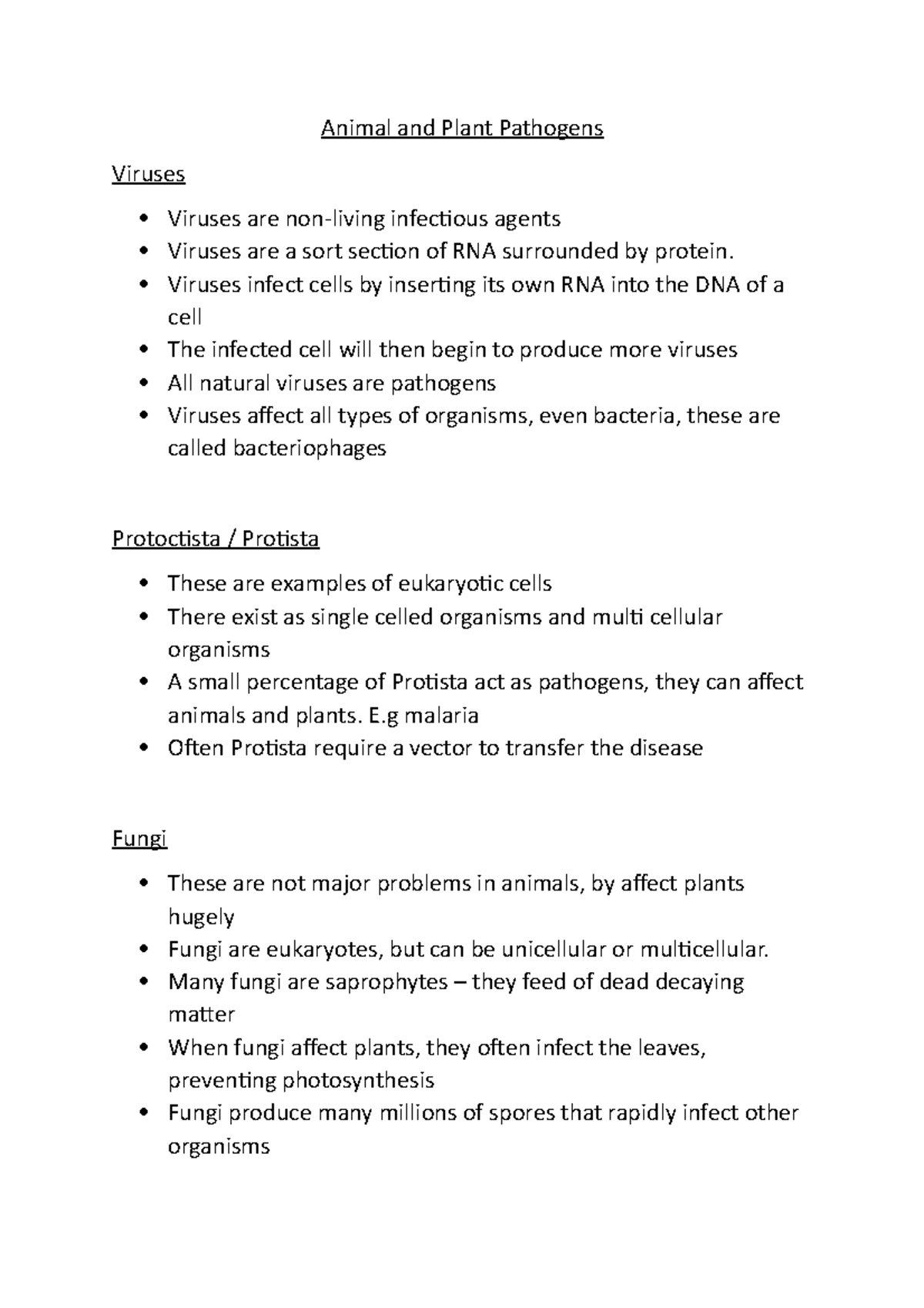Animal and Plant Pathogens 2 - Animal and Plant Pathogens Viruses ...