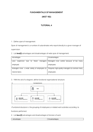 Tutorial 6 - mgt162 - NAME:NUR IRDINA BINTI SAMSUL ARIFFIN ID ...
