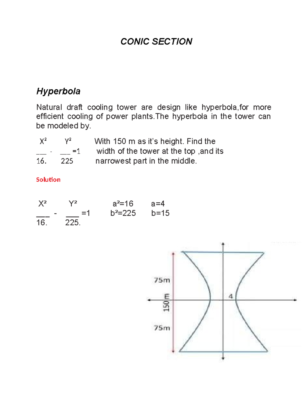 Pre-Cal-Conic-Assignment-Grade 12-Senior-High - CONIC SECTION Hyperbola ...
