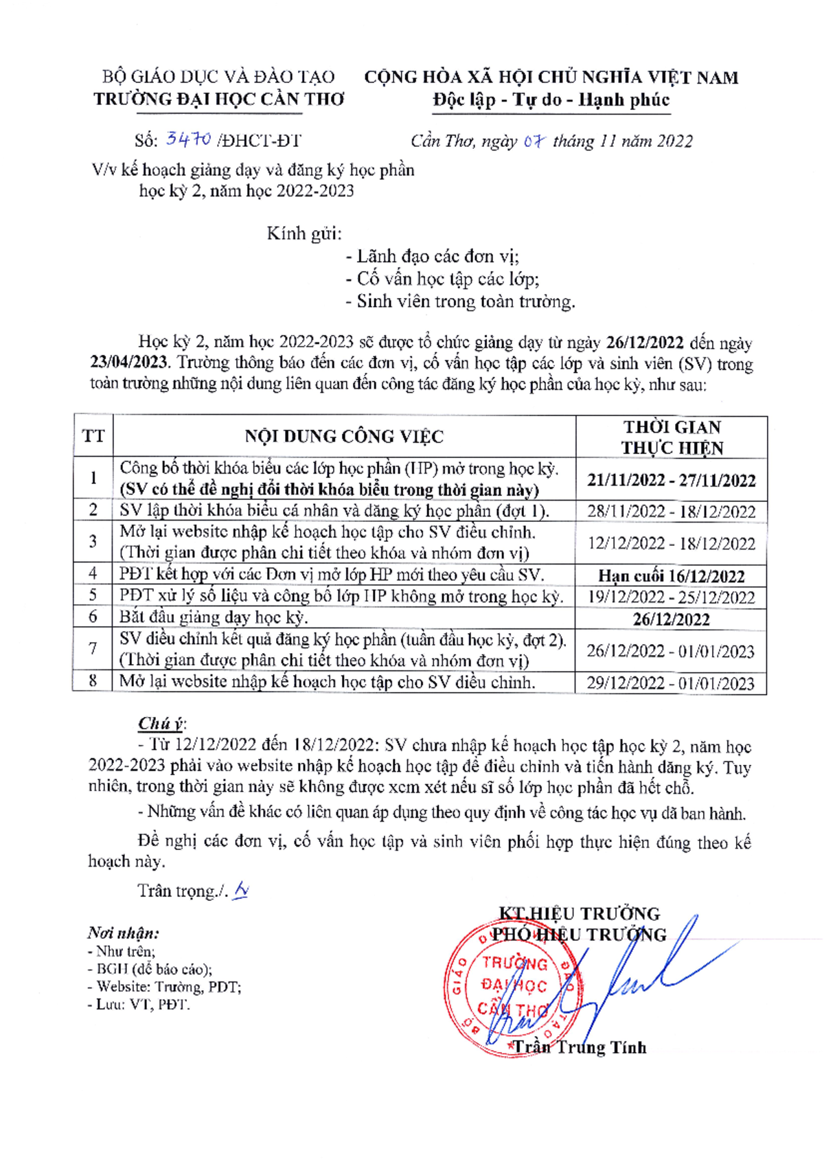 Cv3470 Kh Giang Day Va Dang Ky Hp Hk2 2022 2023 Social Economic
