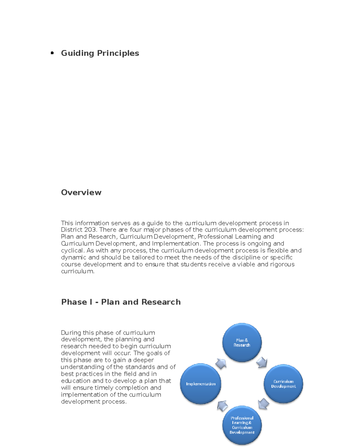 Guiding Principles - Good material - Guiding Principles Overview This ...