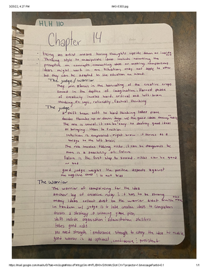 Chapter 4 notes - HLH 301 - 3/25/22, 4:17 PM IMG-5271 - Studocu