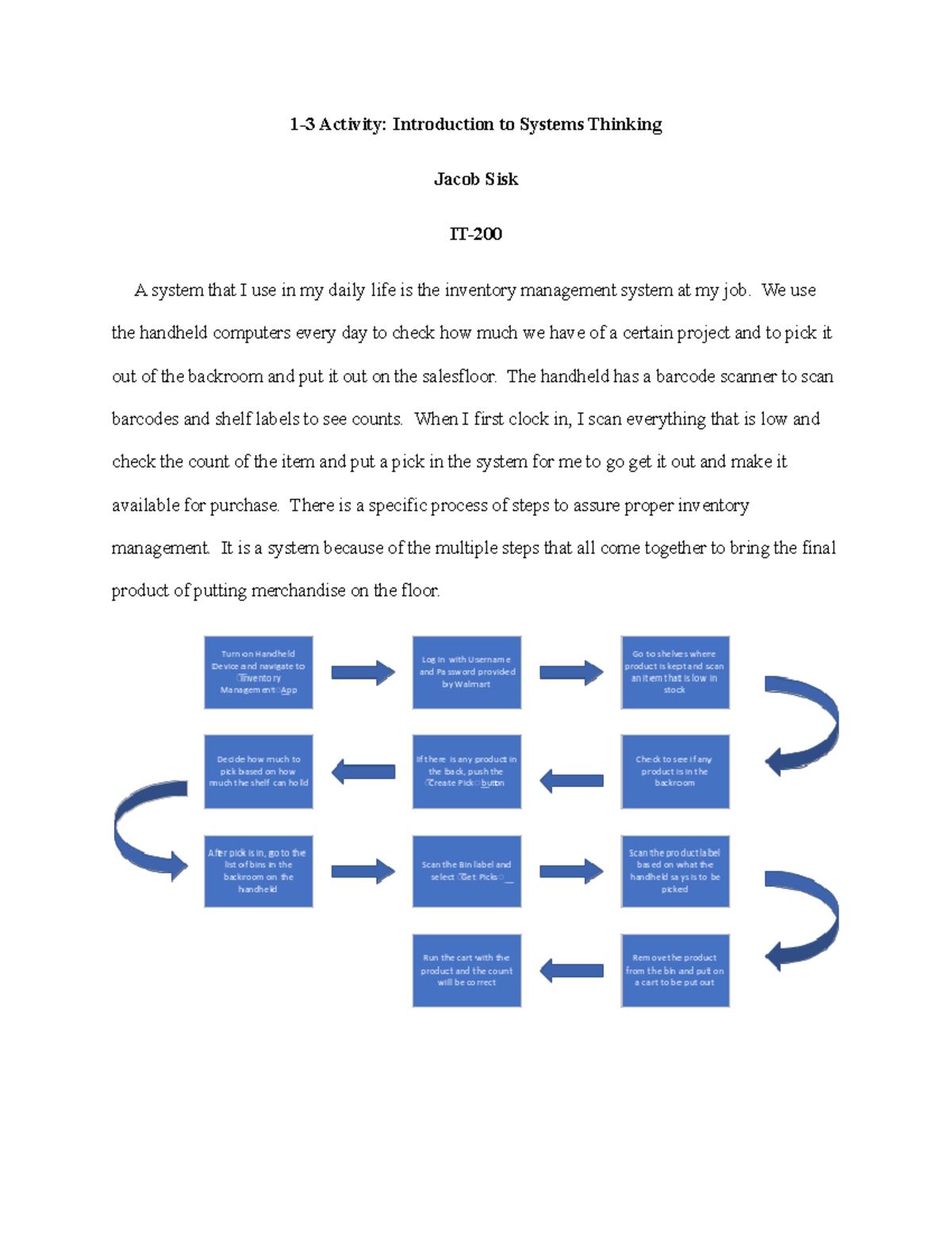 1-3 Activity - We use the handheld computers every day to check how ...