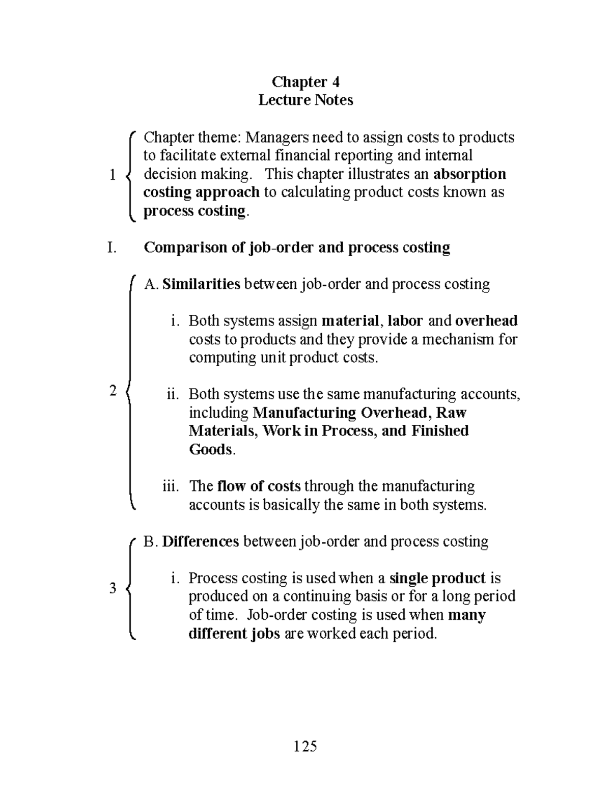 Chapter 04 - Chapter 4 Lecture Notes Chapter theme: Managers need to ...