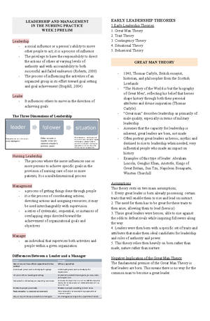 NCM 118 SL Prelim - Emergency Nursing - PRELIMS TOPIC OUTLINE ...