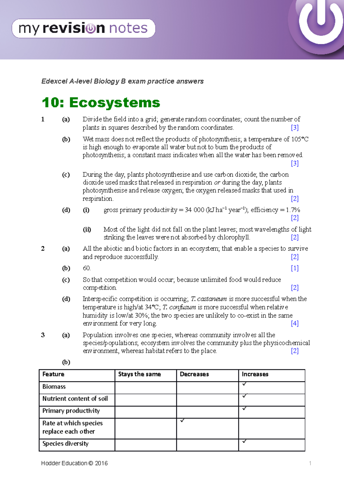 854859 EPAs Biology B A level Ch10 - Edexcel A-level Biology B exam ...