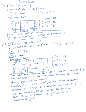 Note Sheet Exam 1 - lecture notes with examples - MATH 146 - Studocu