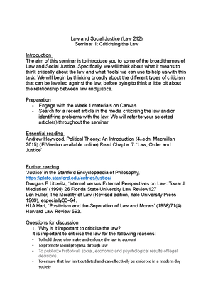 LAW Module Guide 2024-25 - LAW 2024/25 Final Year Module Guide LAW 029 ...